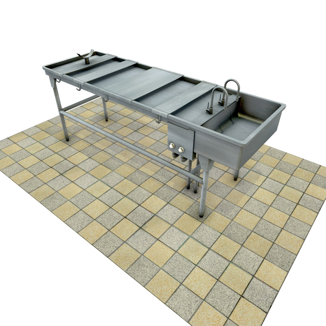 3d Model Autopsy Table