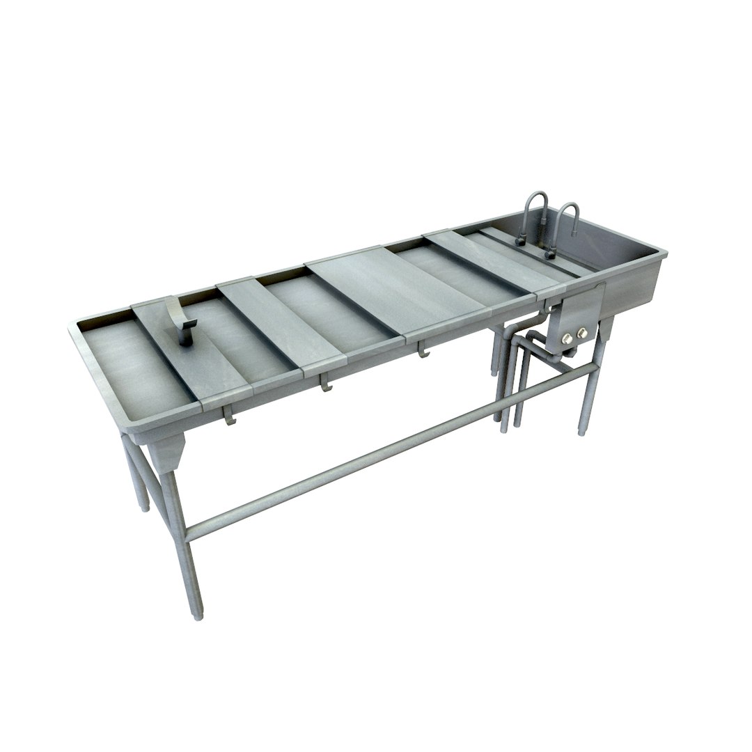 3d Model Autopsy Table