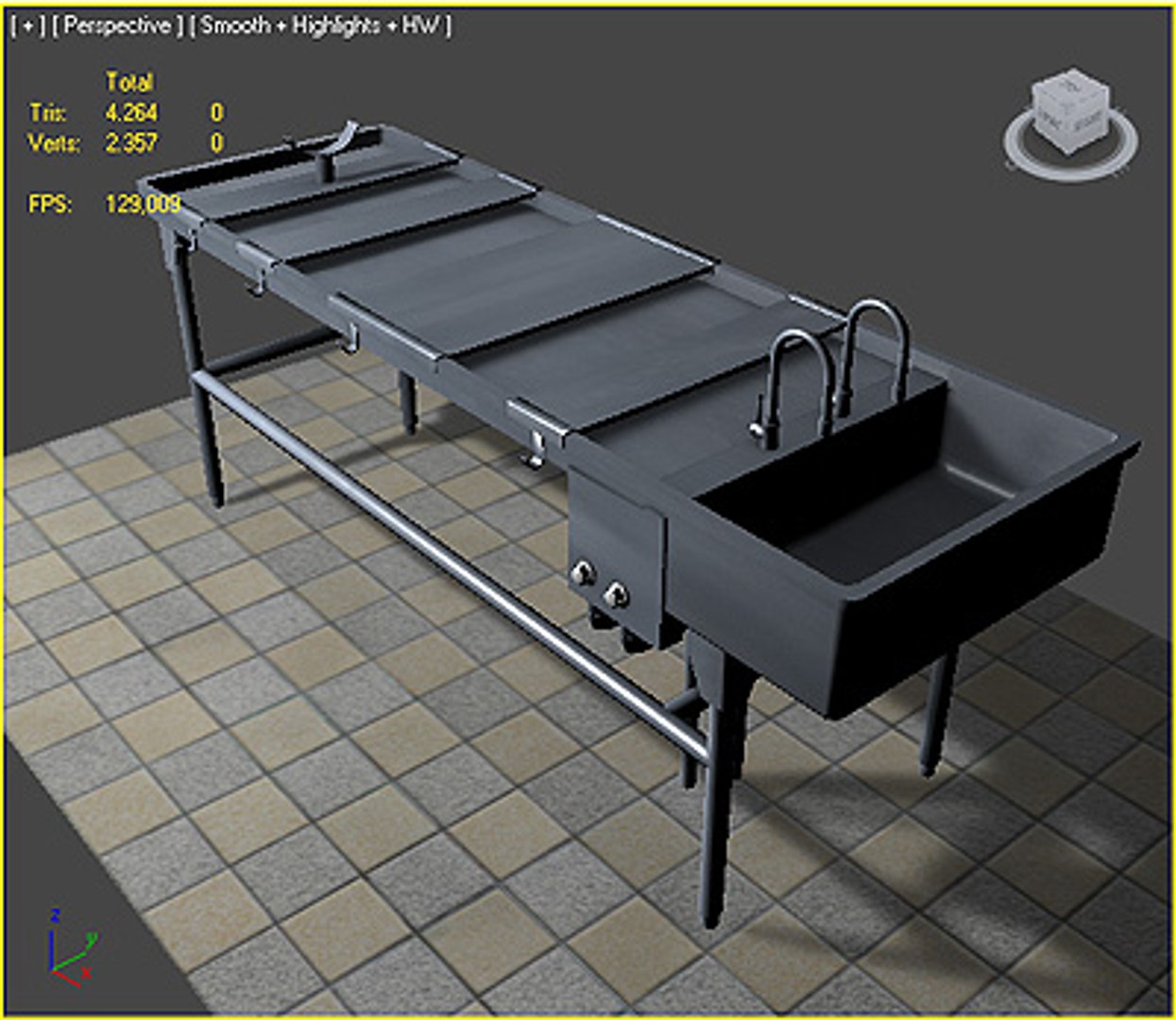 3d Model Autopsy Table