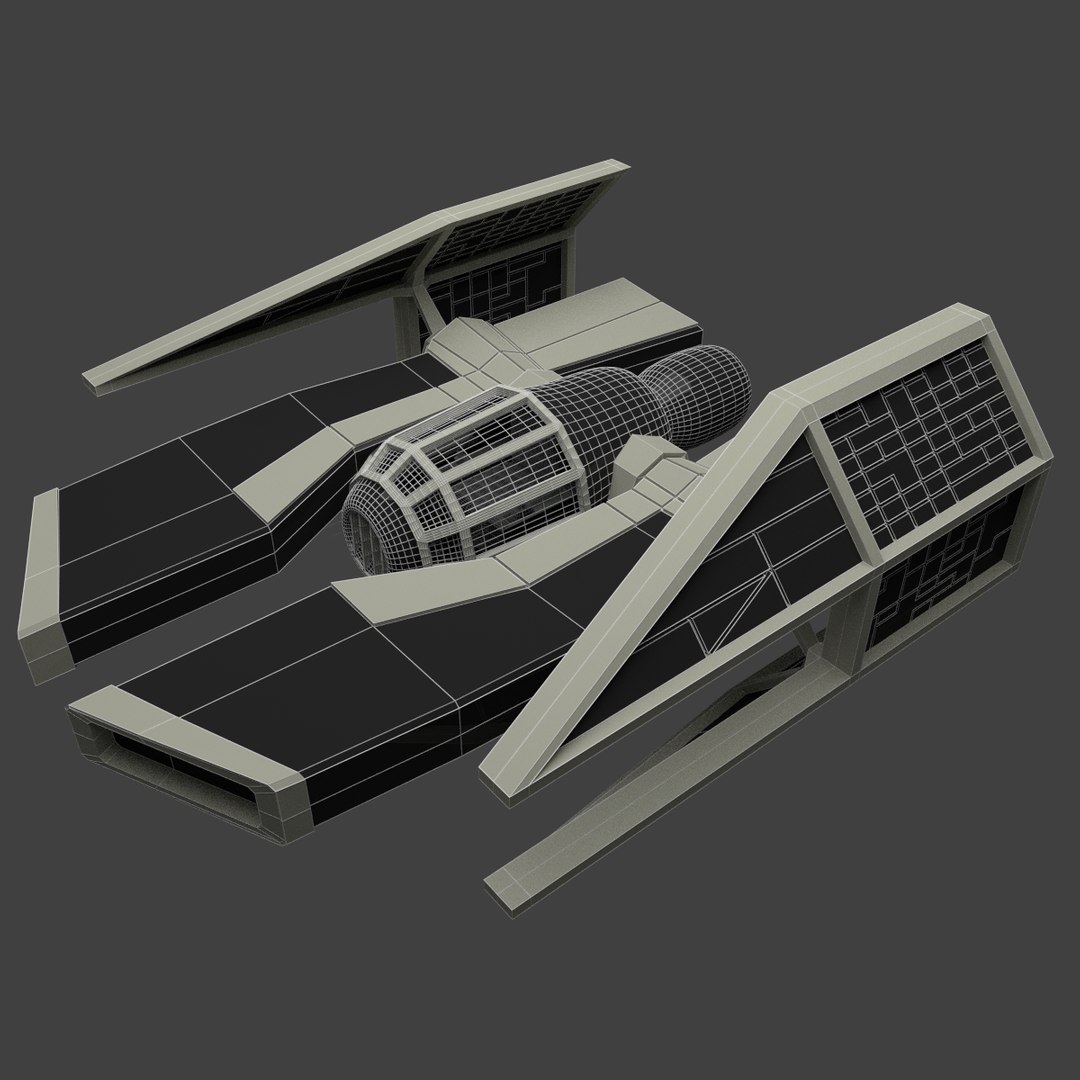 3d blender spaceship model