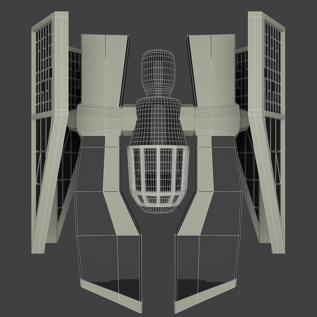 3d blender spaceship model