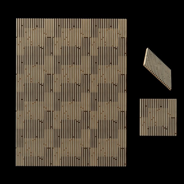 3D panel - TurboSquid 1586737