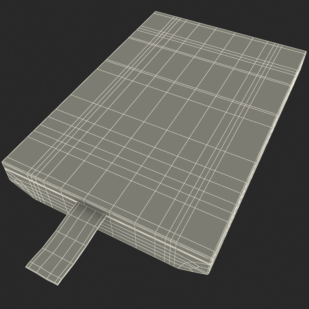 3d model hdd hard drive disk