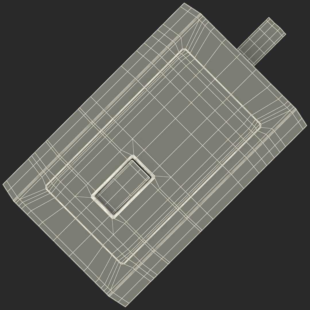 3d model hdd hard drive disk