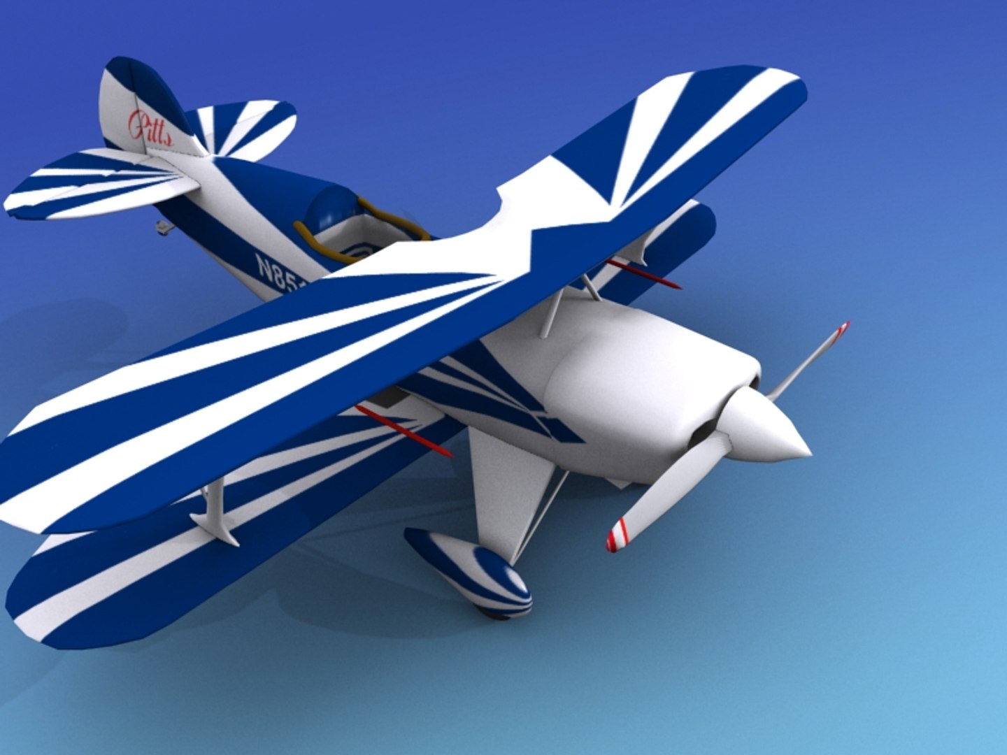 Propeller Pitts Special 3d Dwg