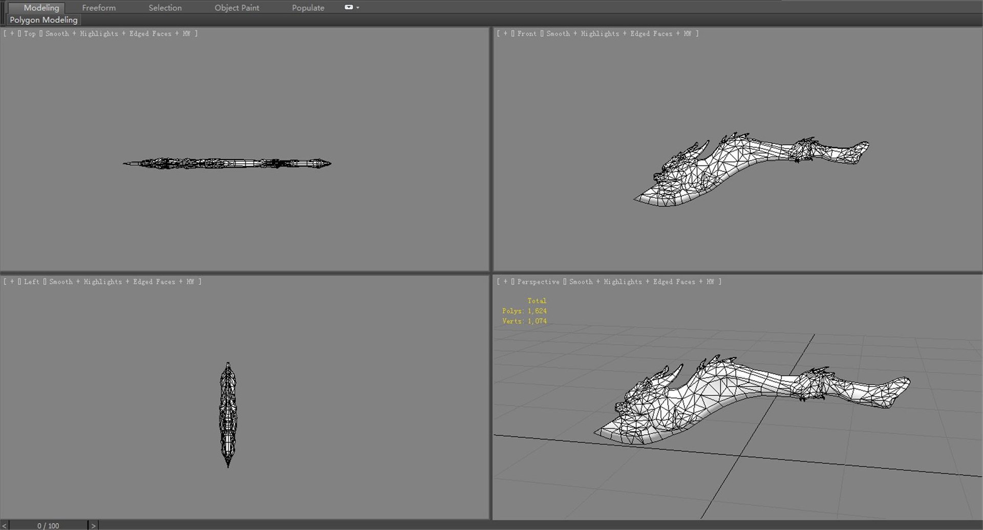 3D Golden Dragon Dagger - Ancient Weapons - TurboSquid 2109988