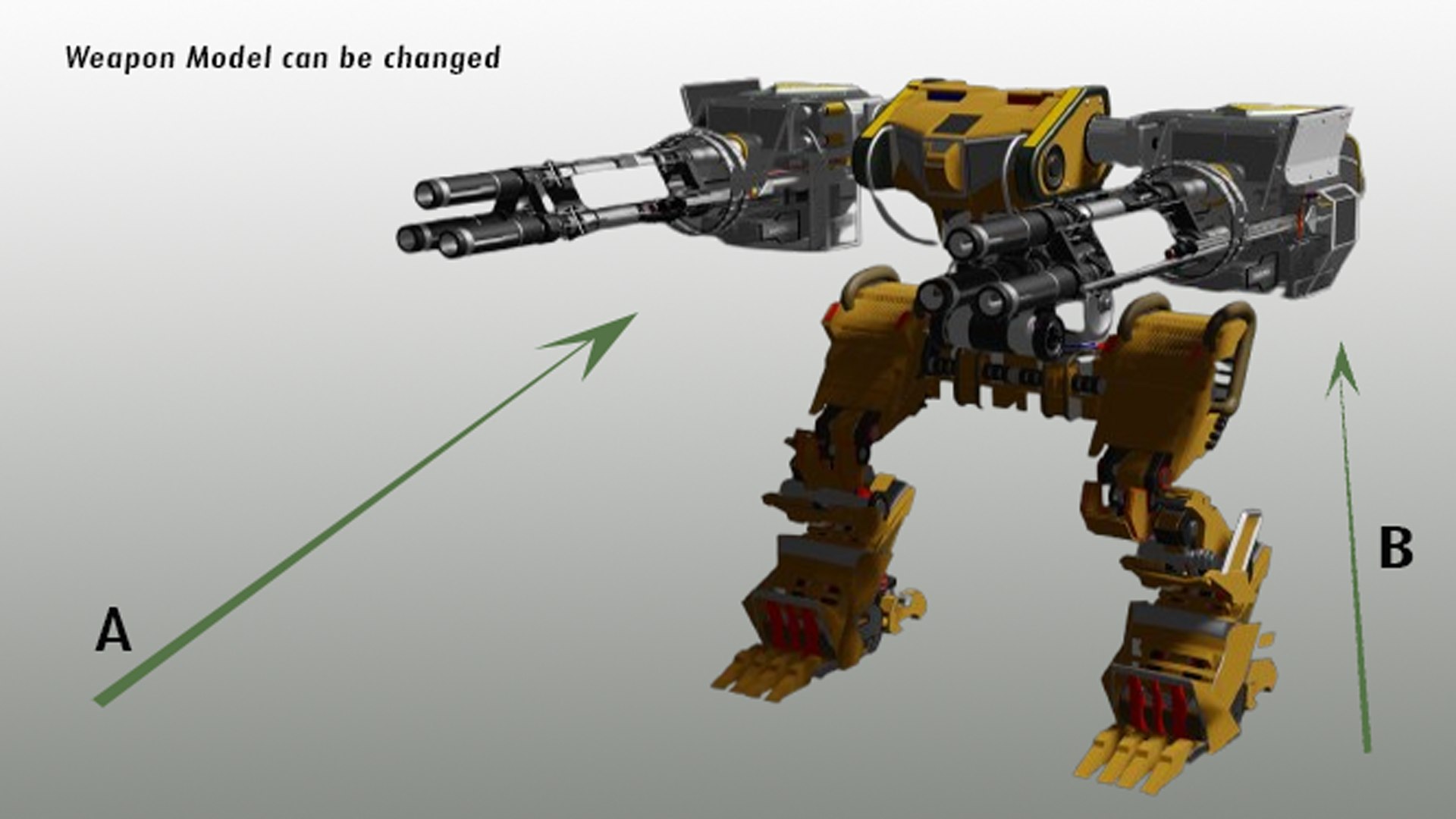 3D Mech Human Killer Concept - TurboSquid 2283562