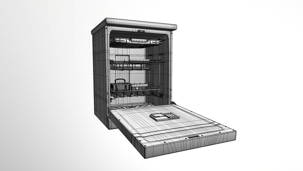 modelo 3d Dishwasher - TurboSquid 2082433