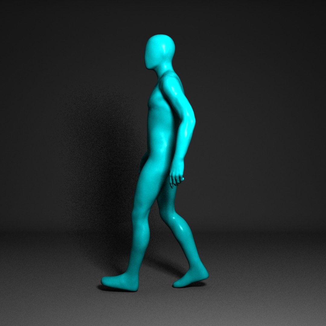 3D Blank Man Rigged - TurboSquid 1923149