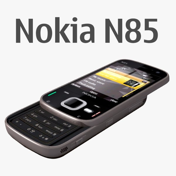 3D модель Nokia N85 (Raw) - TurboSquid 550803