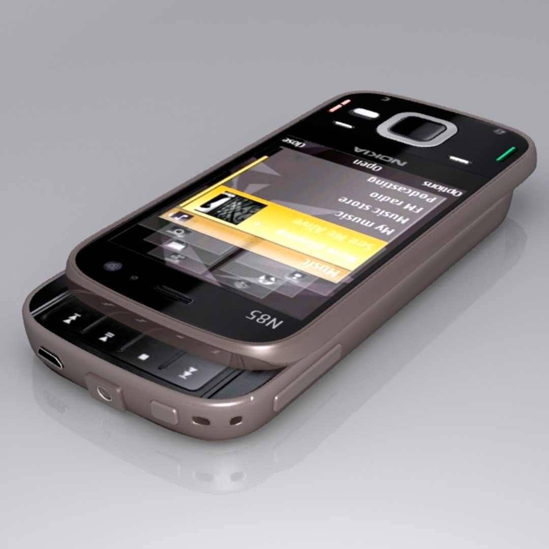 Nokia N85 3d Model