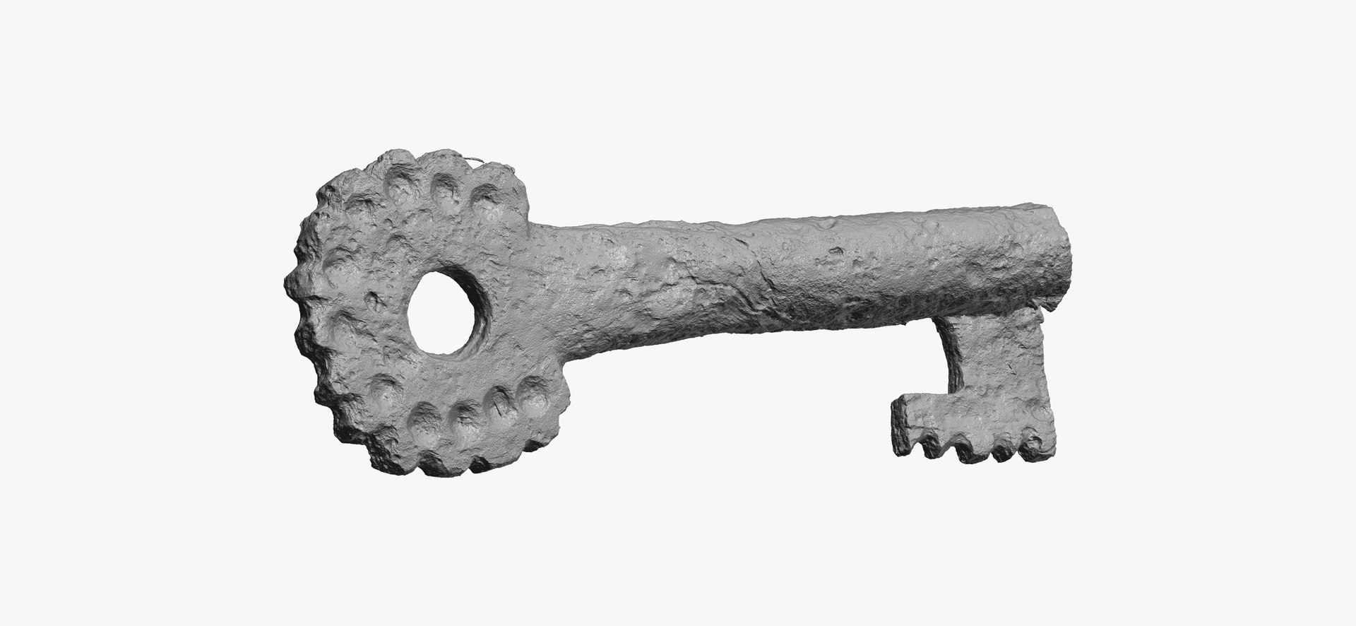 Medieval Key 01 RAW Scan 3D - TurboSquid 1793615