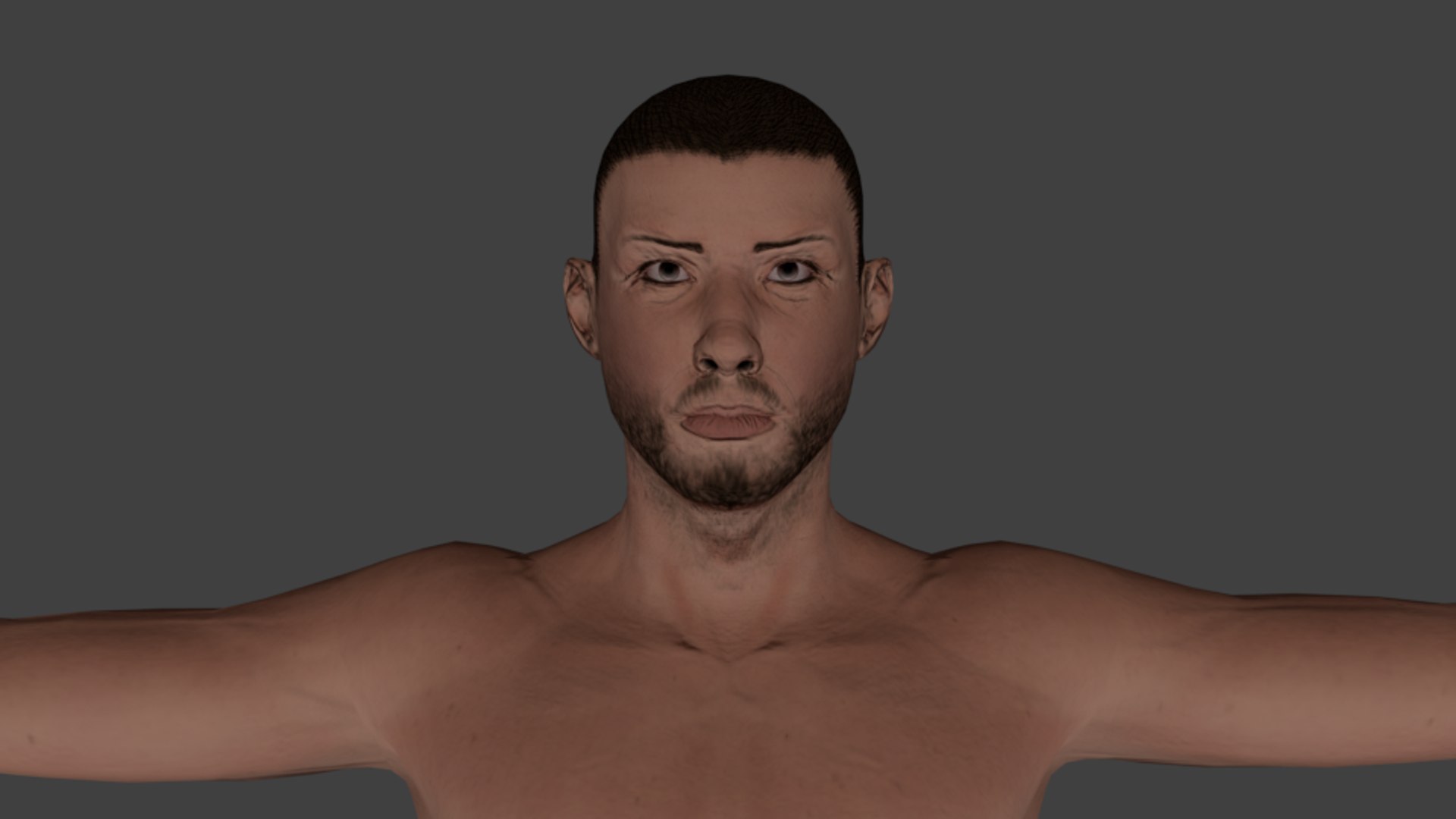 3D Male Character Model - TurboSquid 1270335