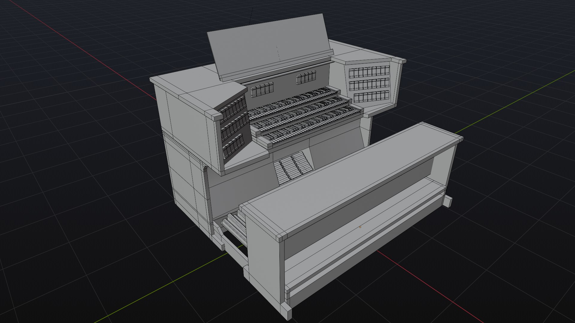 3D PIPE ORGAN RIGGED Model - TurboSquid 2385729