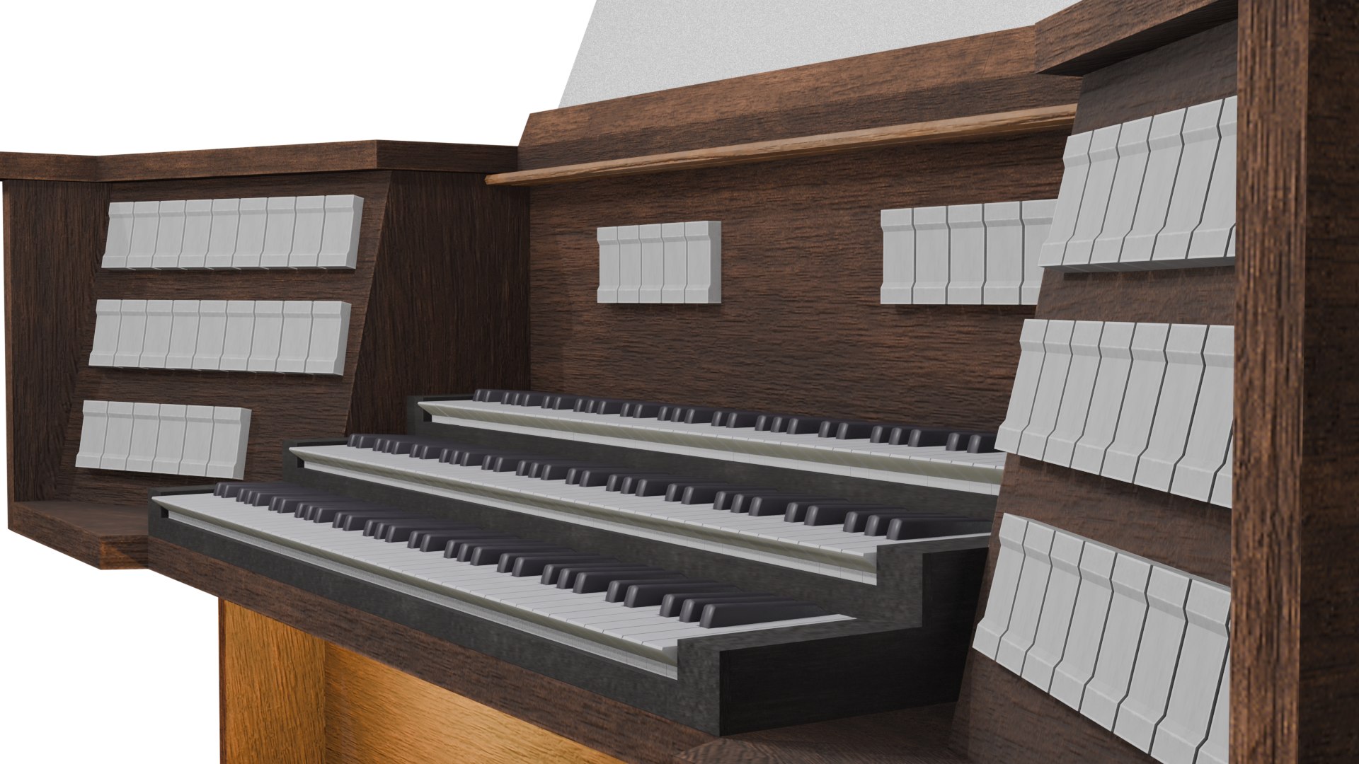 3D PIPE ORGAN RIGGED Model - TurboSquid 2385729