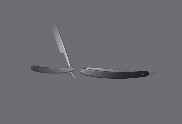 3D straight razor model - TurboSquid 1609423