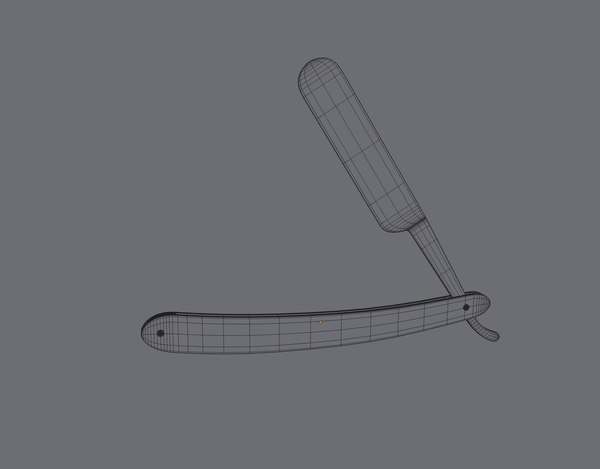 3D straight razor model - TurboSquid 1609423