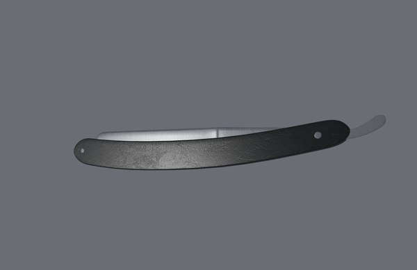 3D straight razor model - TurboSquid 1609423