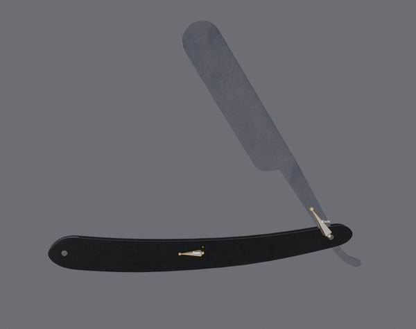 3D straight razor model - TurboSquid 1609423