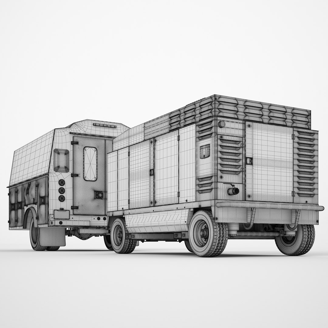 Service Truck Cabin 07 3D Model - TurboSquid 1765576