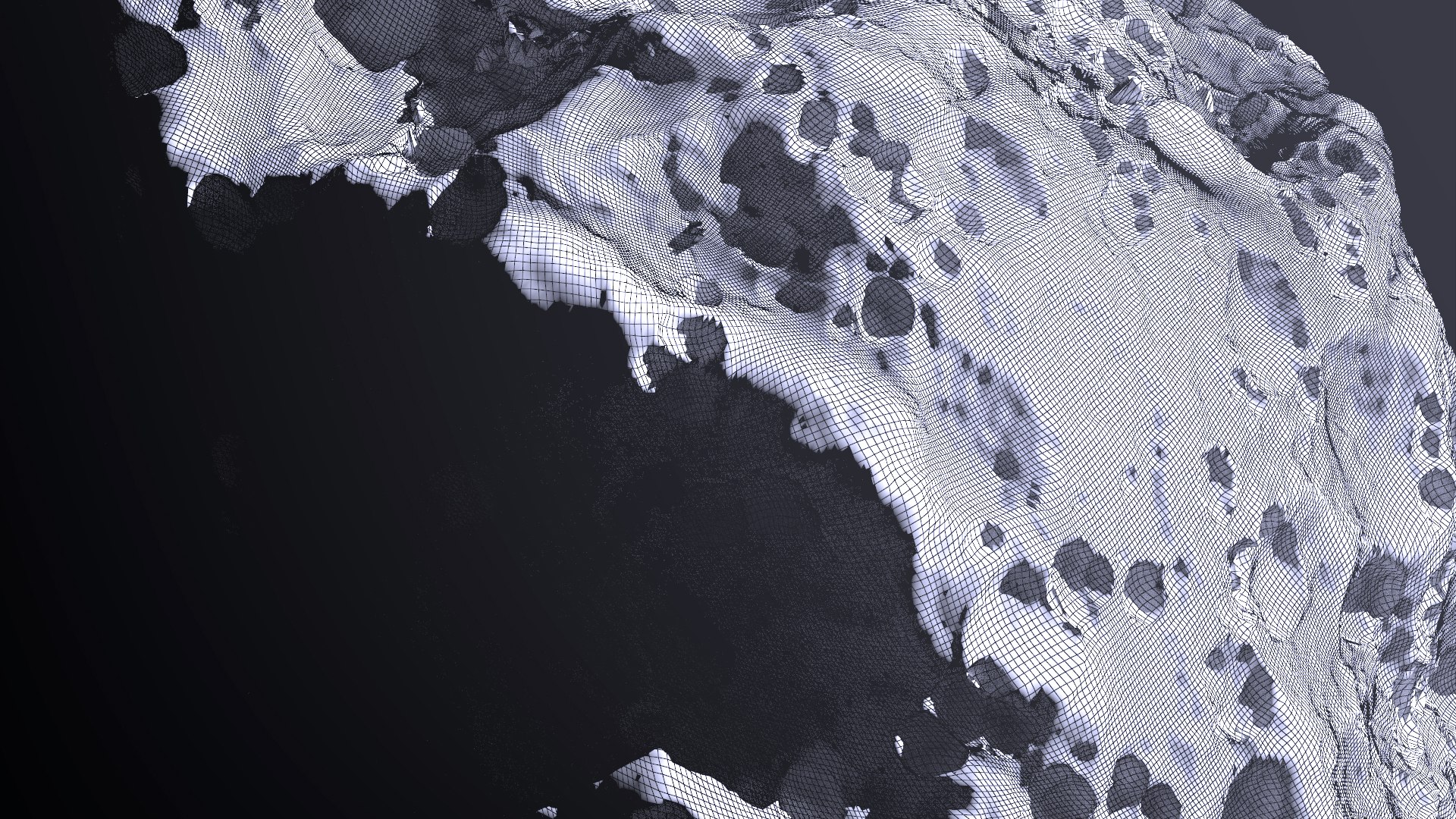 Asteroid Modeled 3d Model