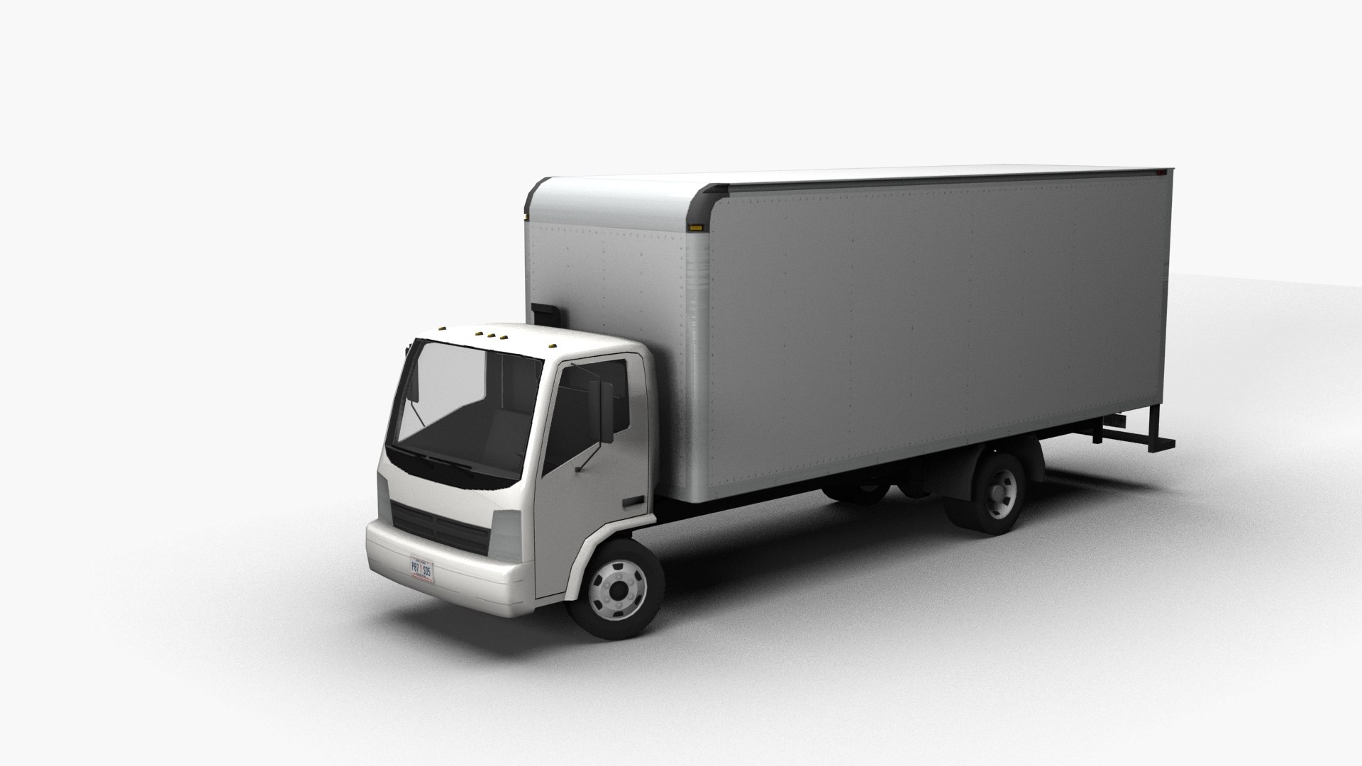 90s Truck Dump CT 3D Model - TurboSquid 1734138