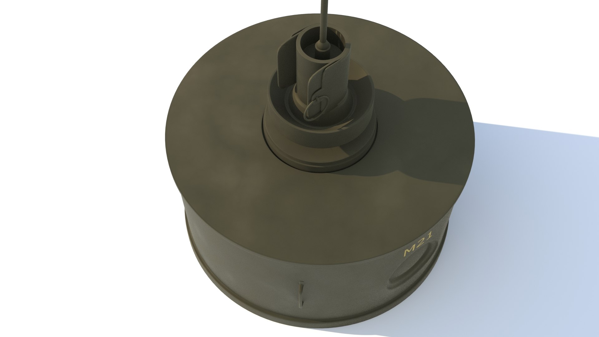 M21 Anti-tank Landmine 3D Model - TurboSquid 1938690