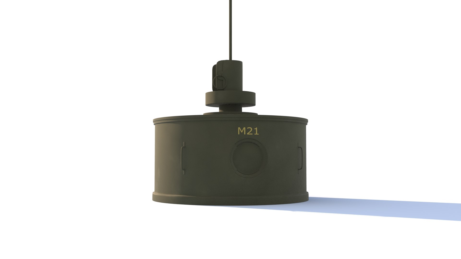 M21 Anti-tank Landmine 3D Model - TurboSquid 1938690
