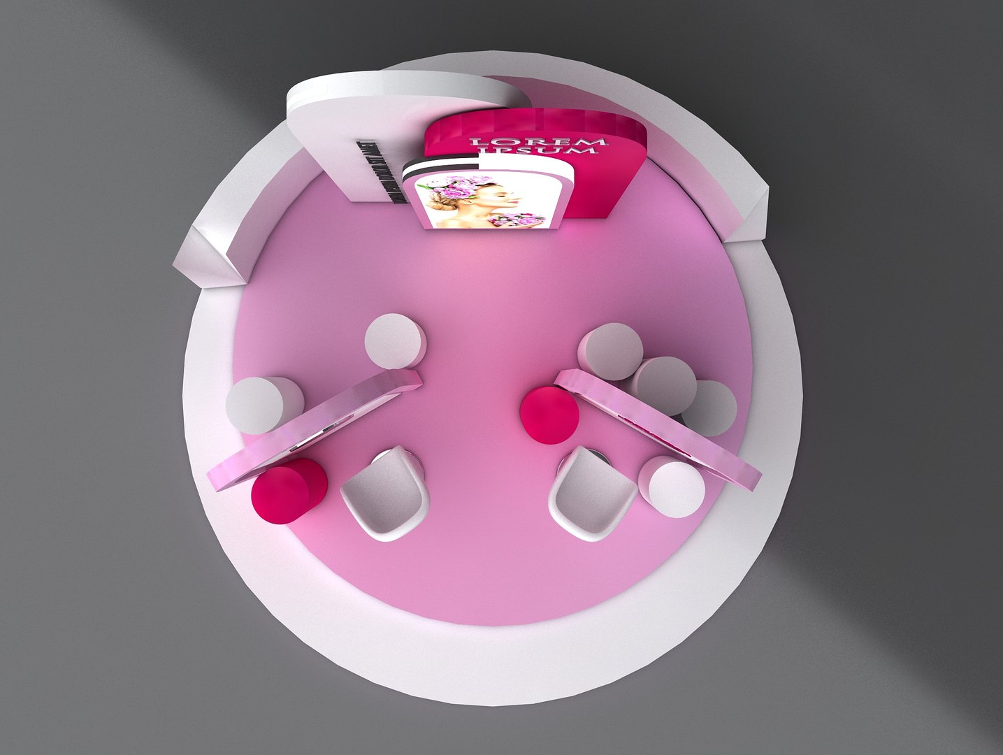 Booth Display 3D model 3D model 3D model - TurboSquid 2078733