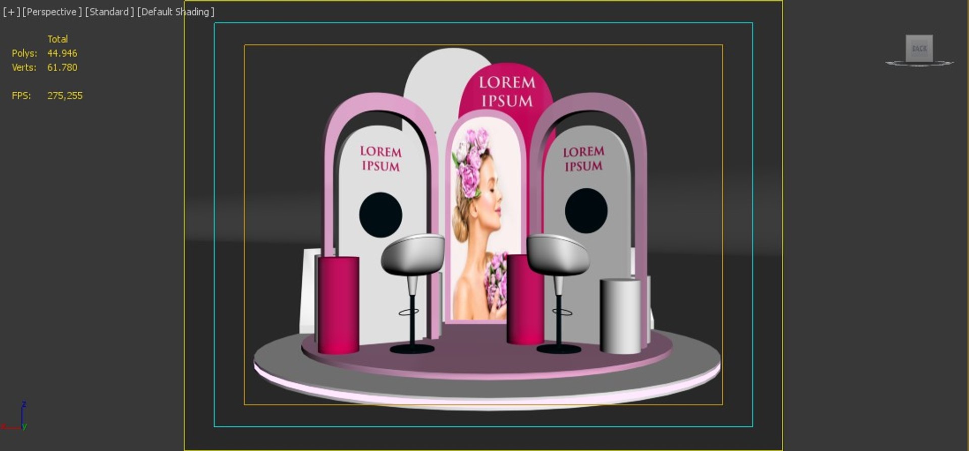 Booth Display 3D model 3D model 3D model - TurboSquid 2078733