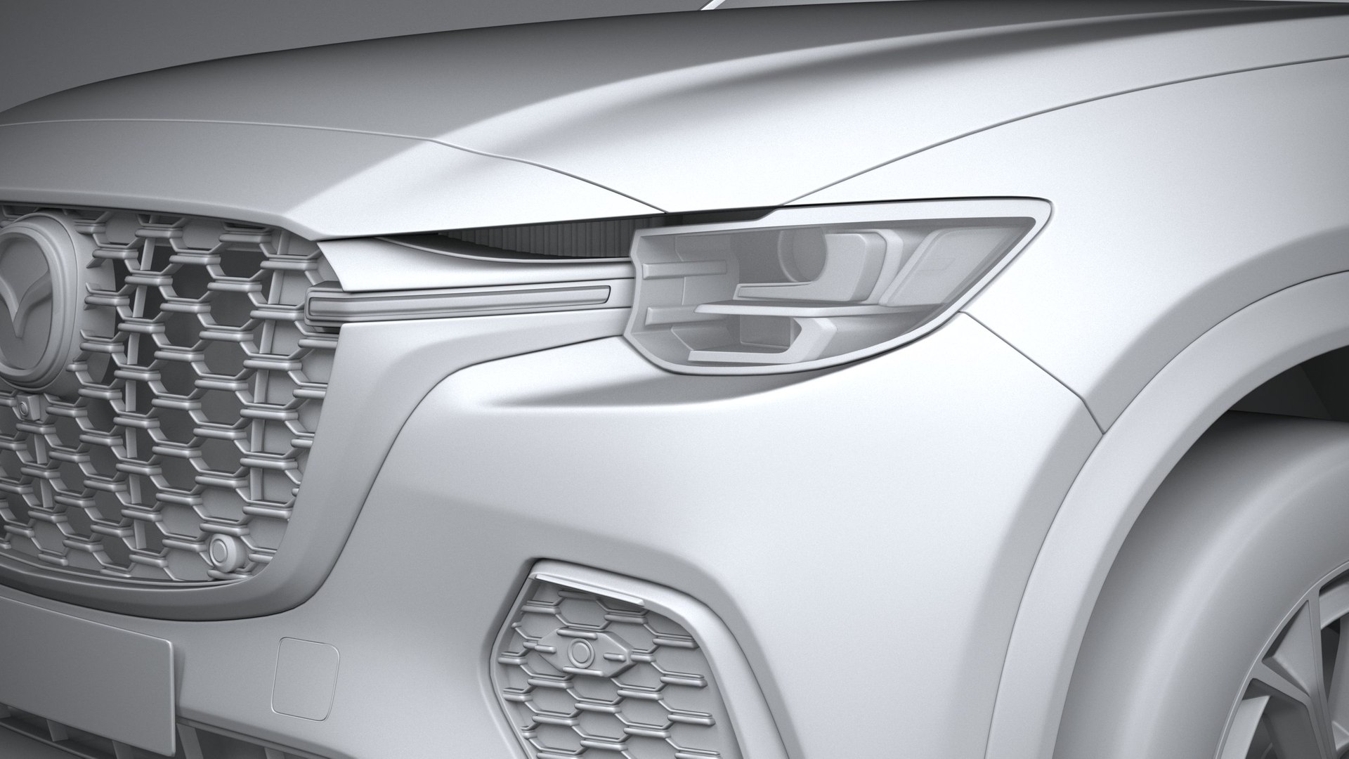 Mazda CX-70 2025 3D Model - TurboSquid 2206676