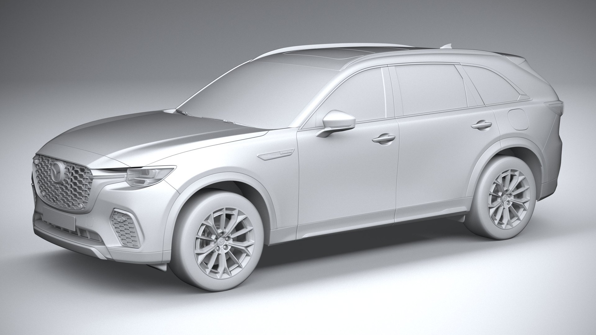 Mazda CX-70 2025 3D Model - TurboSquid 2206676