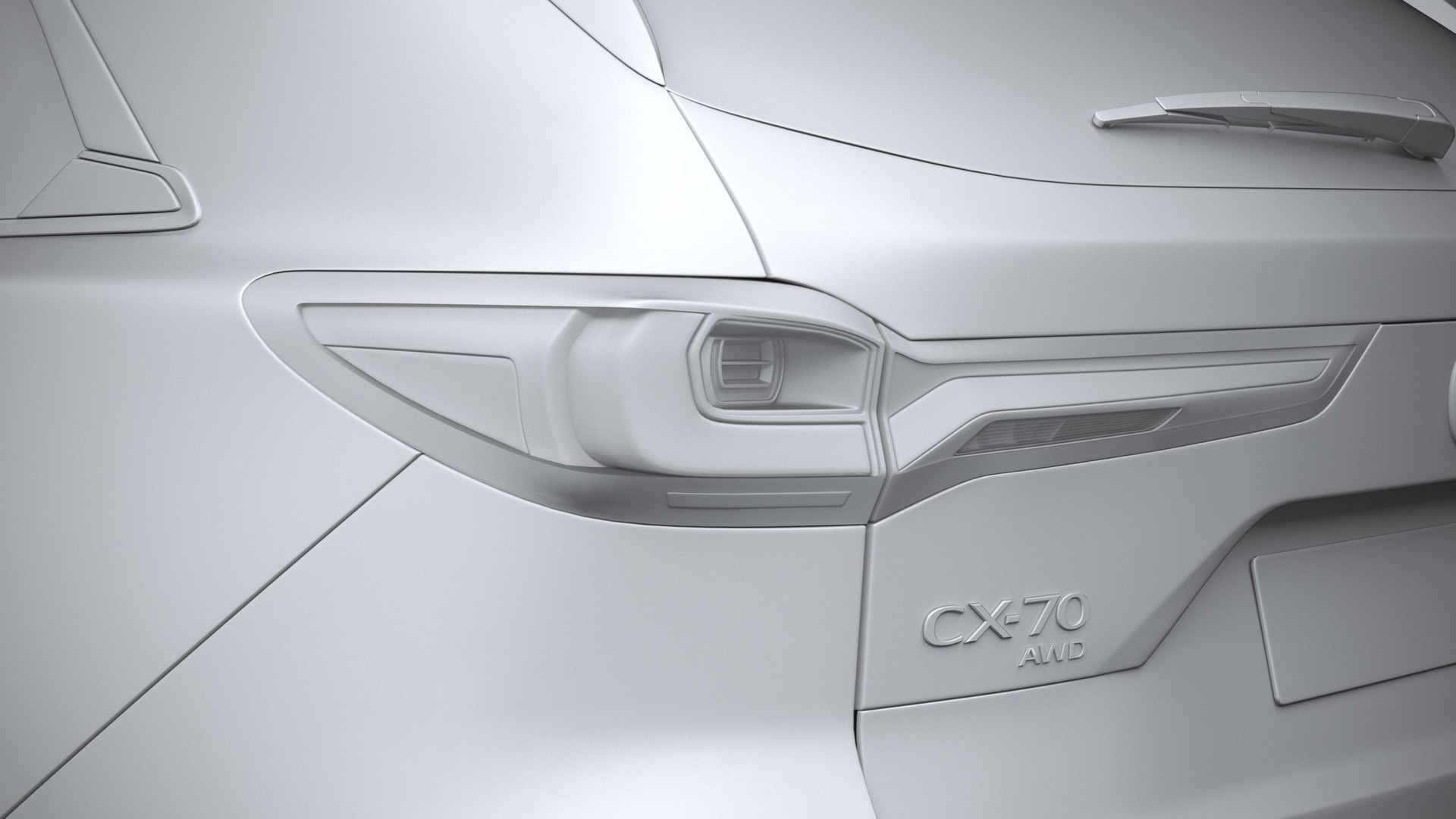 Mazda CX-70 2025 3D Model - TurboSquid 2206676