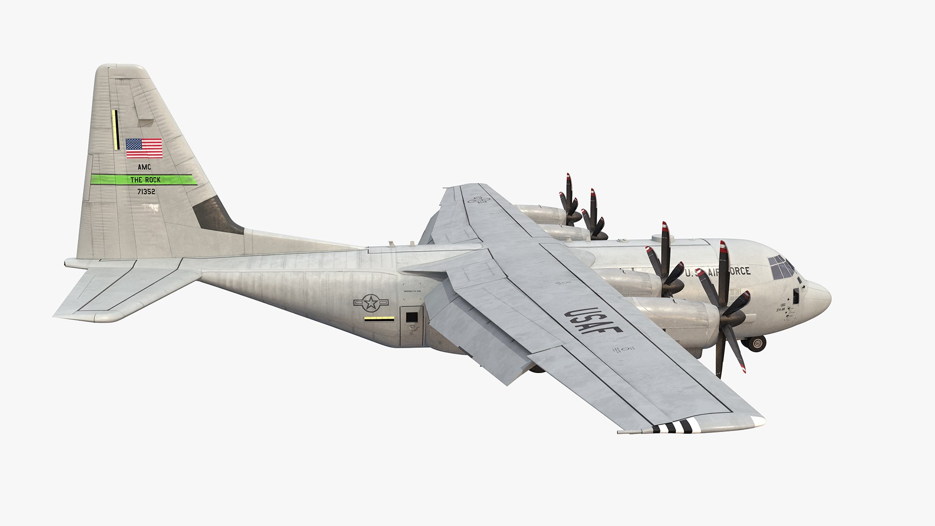 3D Model C-130J - TurboSquid 2047573