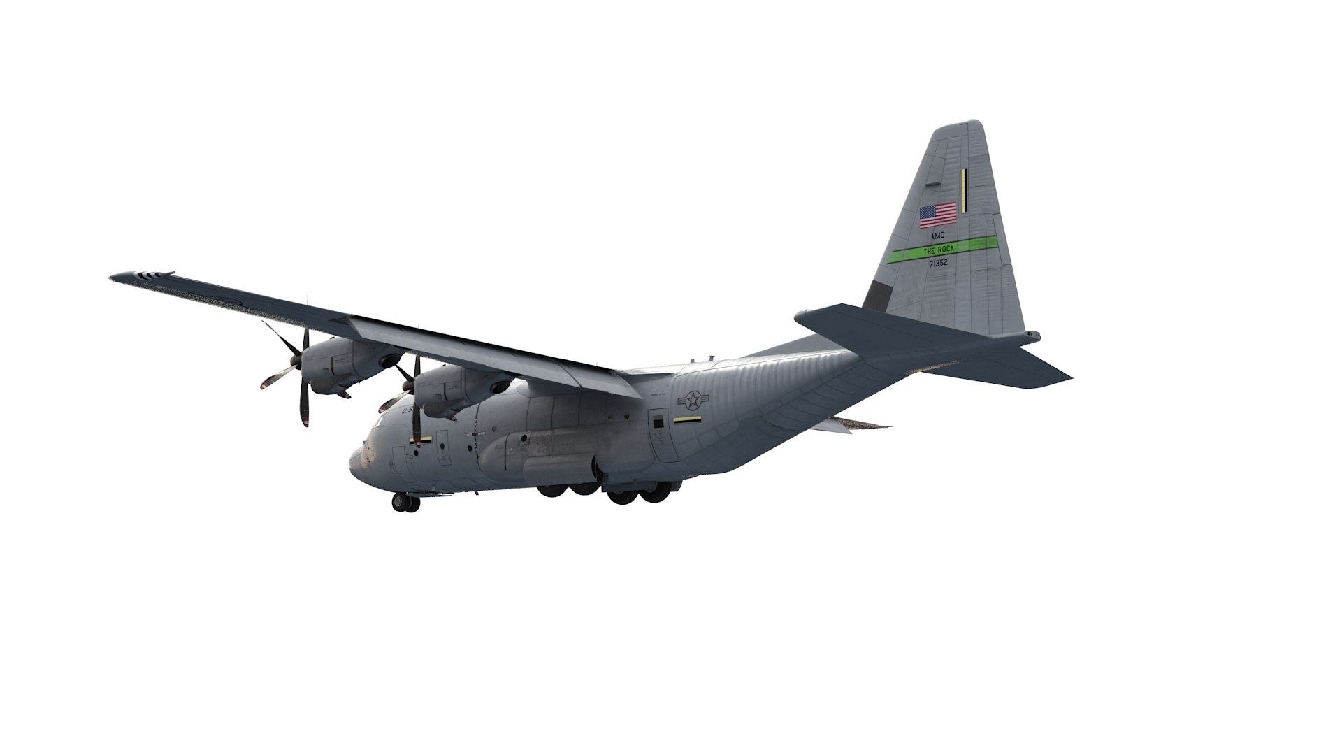 3D Model C-130J - TurboSquid 2047573