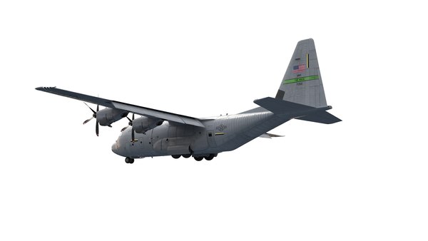 C-130J 3D 모델 - TurboSquid 2047573