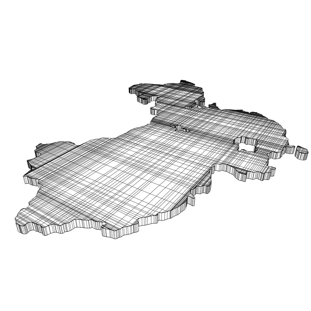 China Country 3d Model