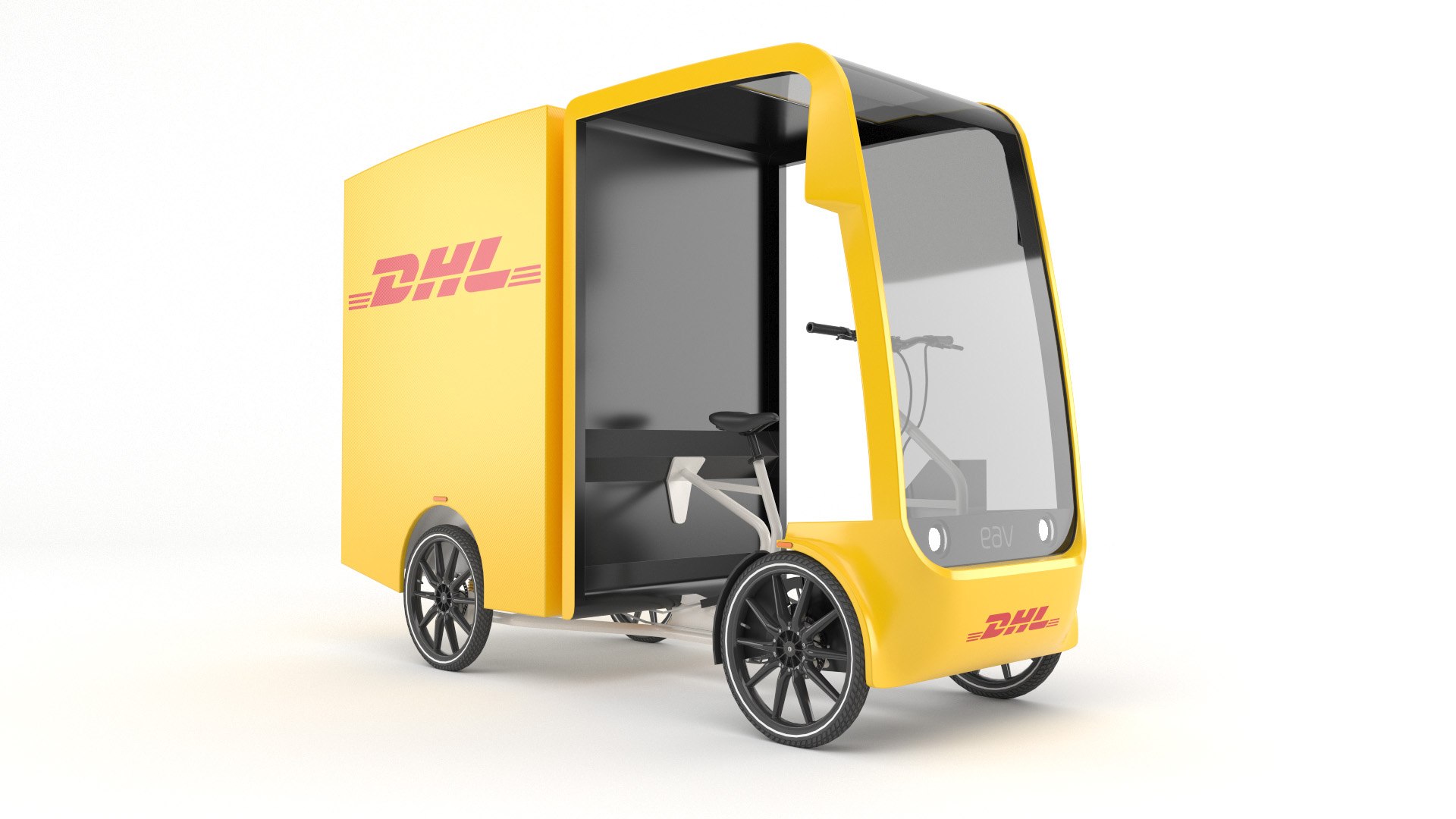 3D EAV DHL Cargo Bike - TurboSquid 1930565