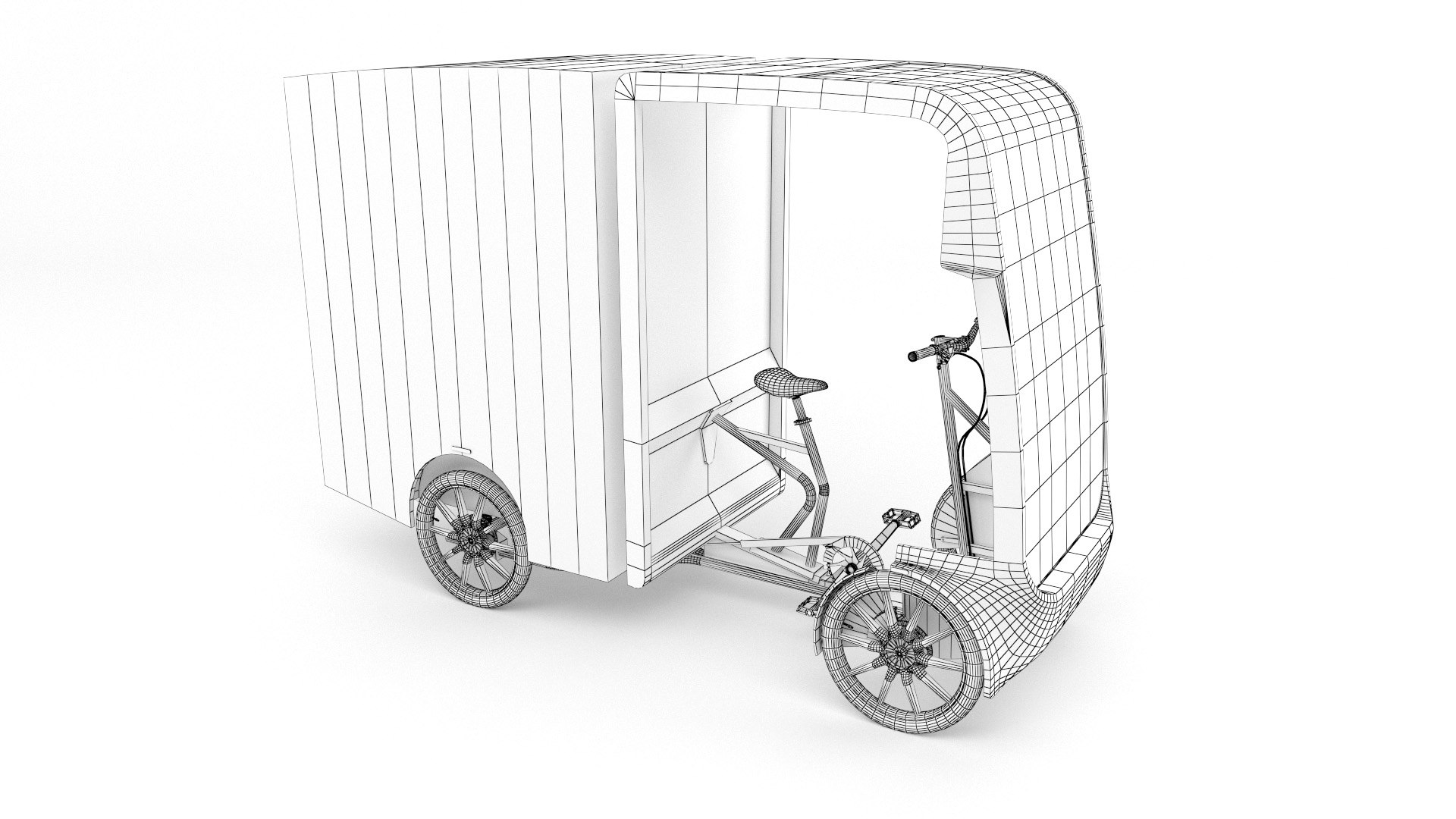 3D EAV DHL Cargo Bike - TurboSquid 1930565