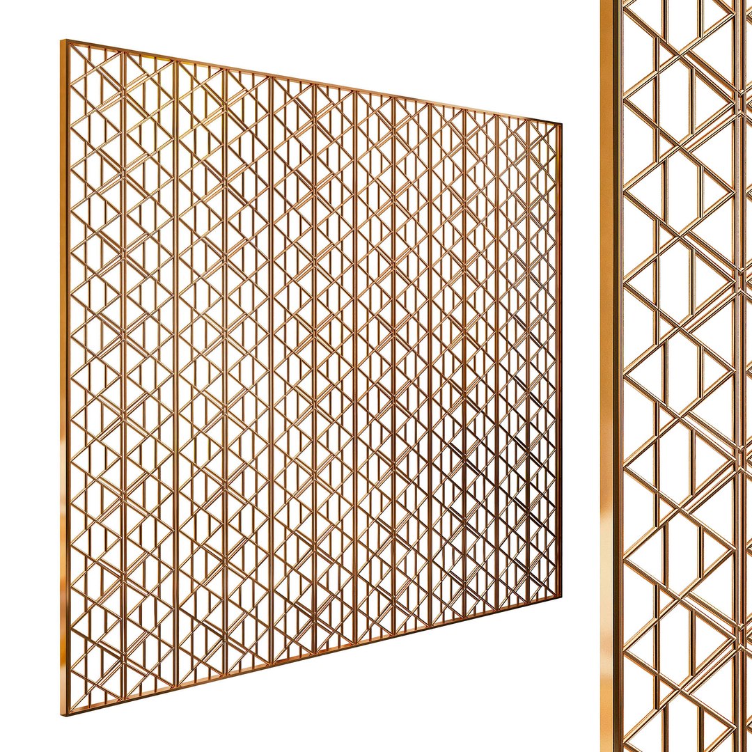 Decorative partition set 91 3D model - TurboSquid 1741178