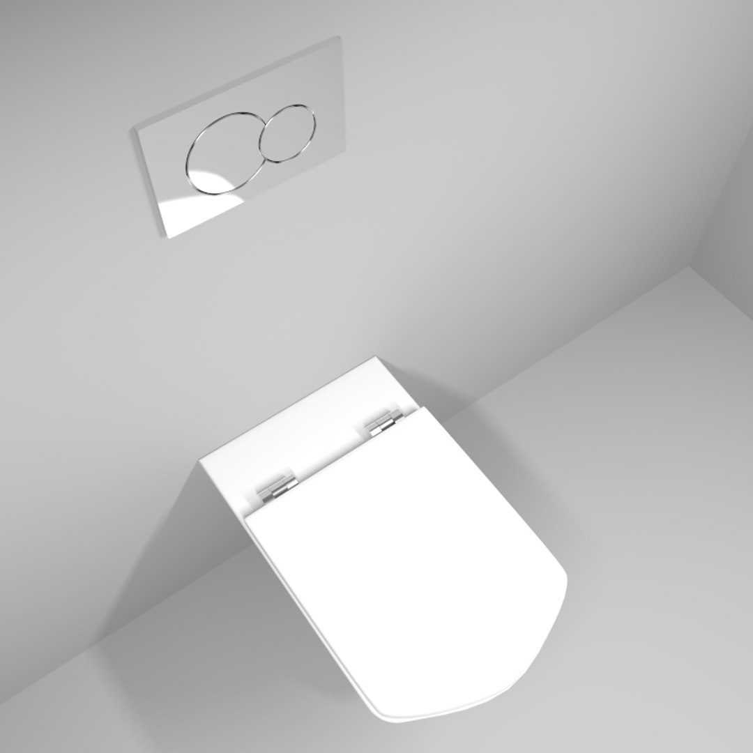 3d Model Wc Toilet