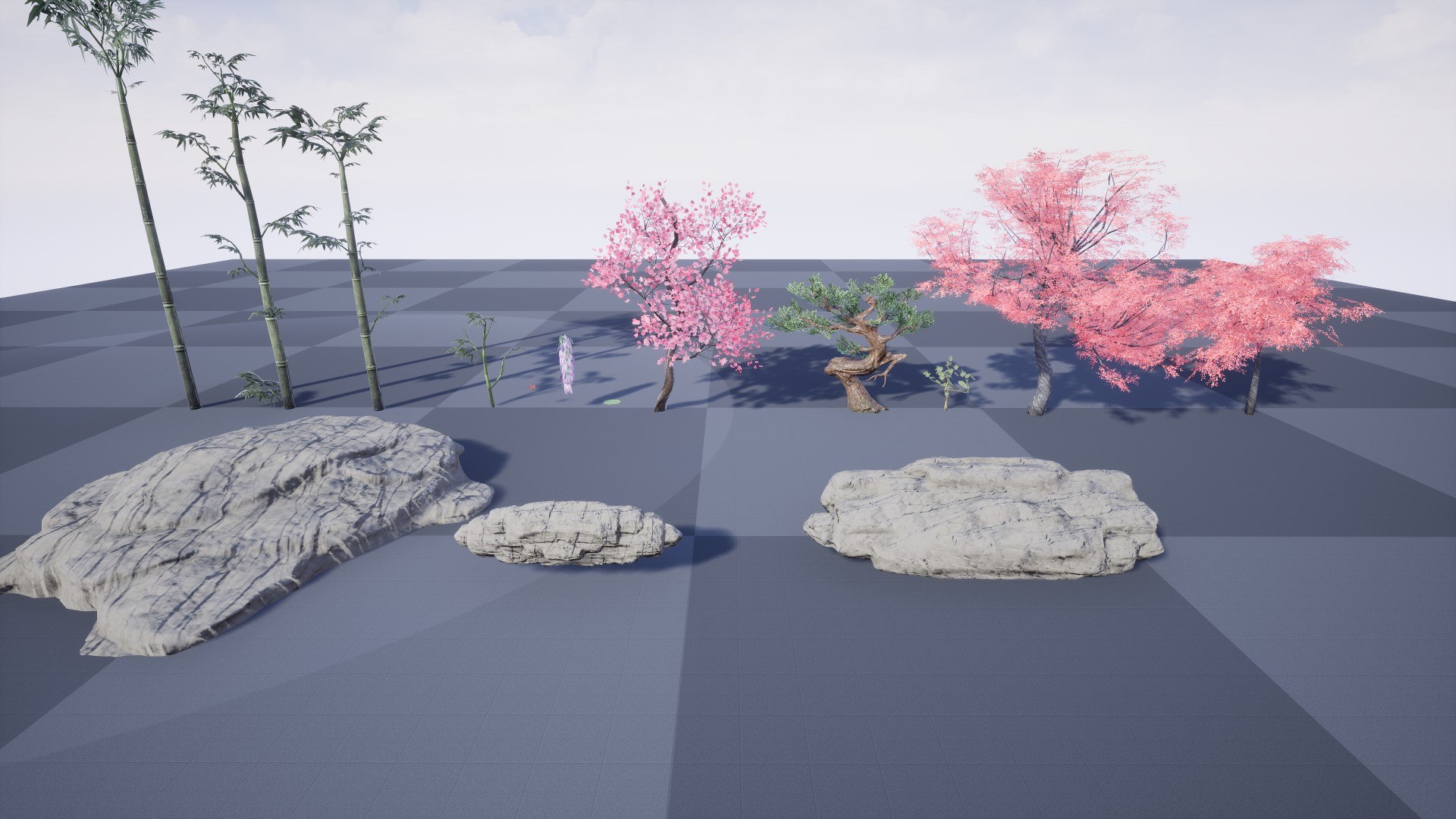 3D Japanese Plants 17 Assets - TurboSquid 2200441