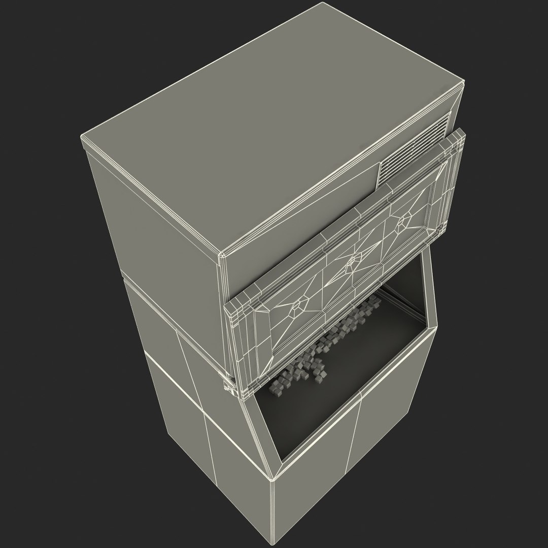 3d Ice Machine Hoshizaki Model