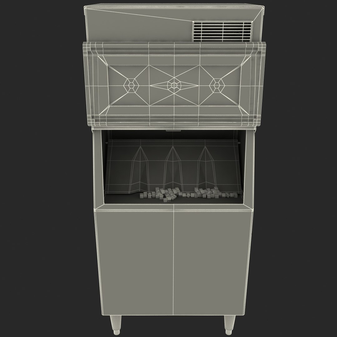 3d Ice Machine Hoshizaki Model