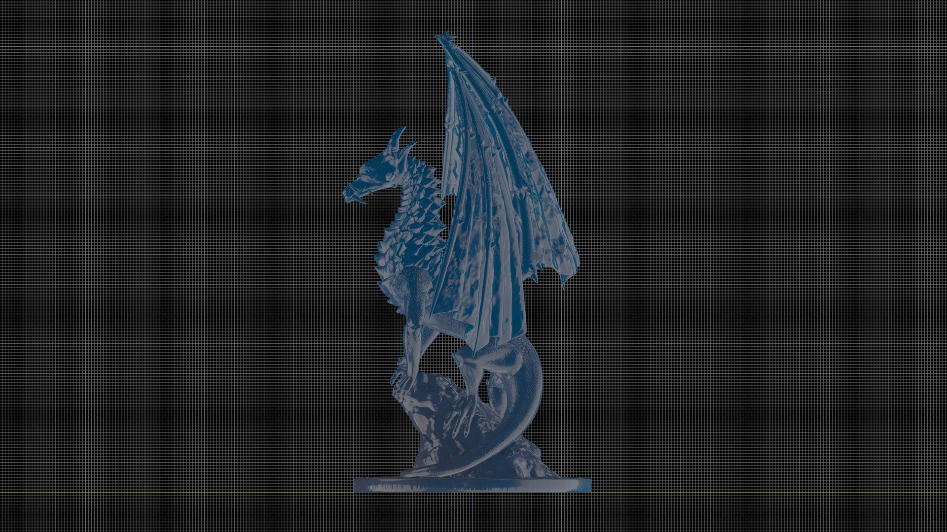 3D Dragon Statue 3d Printing - TurboSquid 1896337