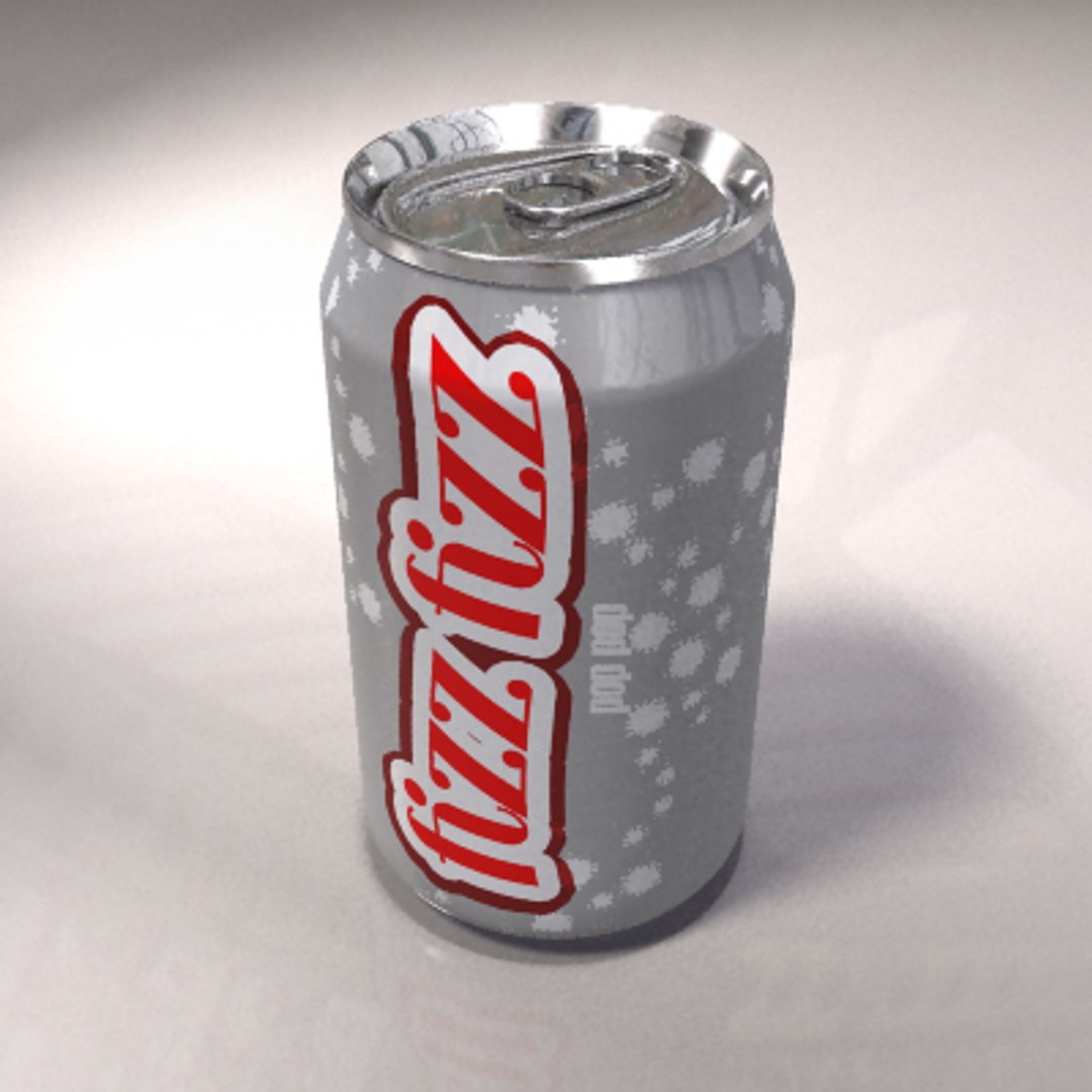 3d Model Cola Soda Light