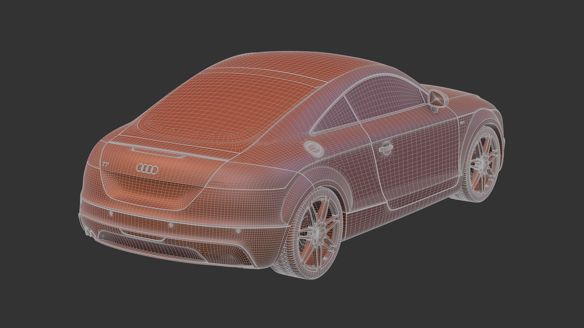 Audi TT Coupe S-line 3D Model - TurboSquid 2318516