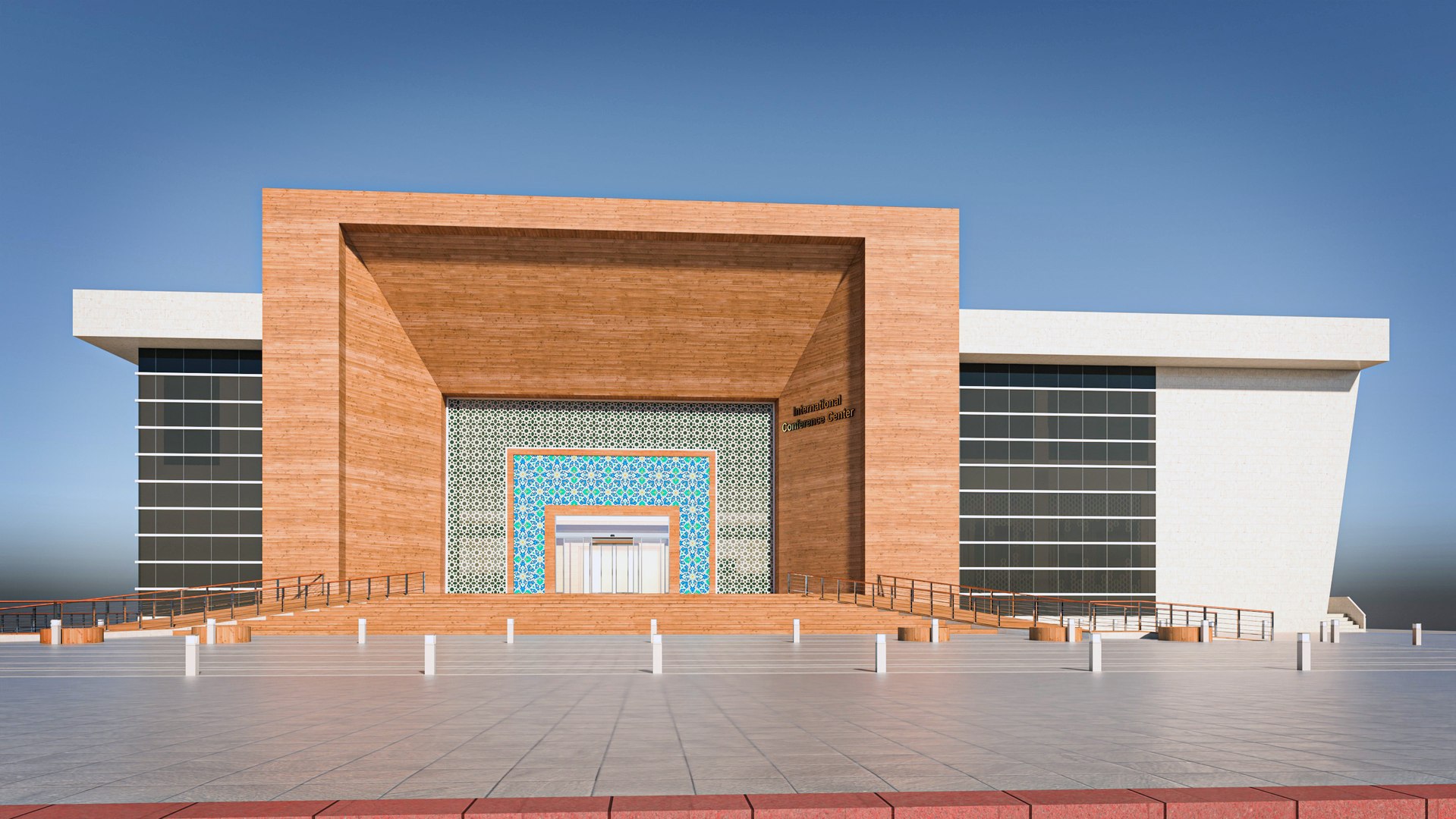 3D Conference Center Details - TurboSquid 1469930