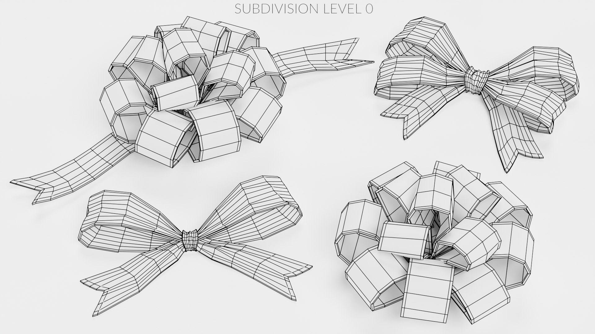 3D Model Ribbons - TurboSquid 1984959