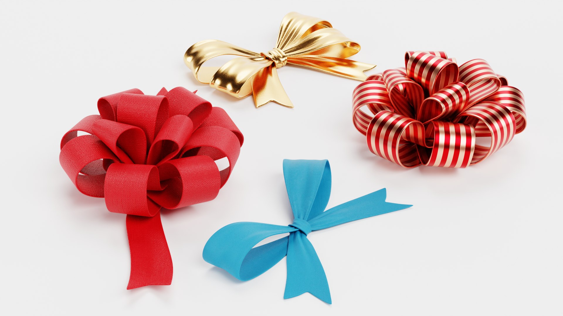 3D Model Ribbons - TurboSquid 1984959